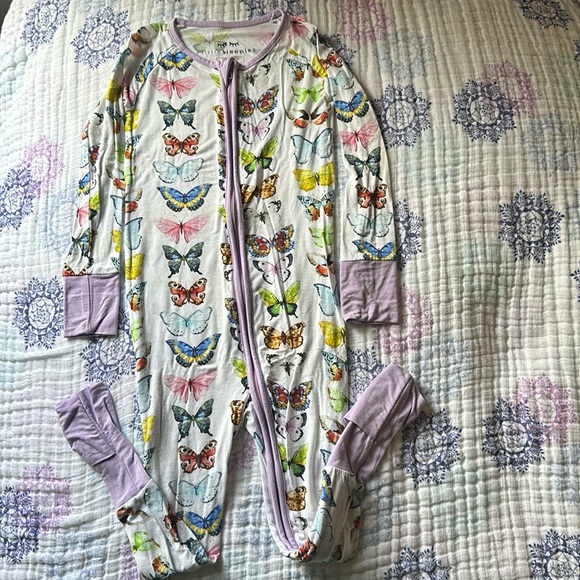 Little Sleepies | Pajamas | Little Sleepies Butterfly Original Print ...
